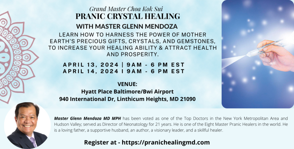 Pranic Healing Level 4 – Pranic Crystal Healing – The Center for Pranic ...